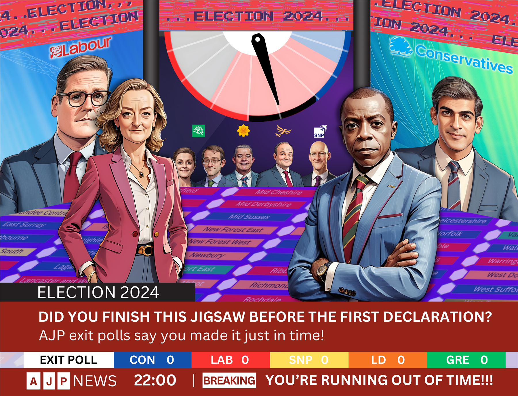 Election Night 2024 200XL Piece Jigsaw Puzzle – All Jigsaw Puzzles